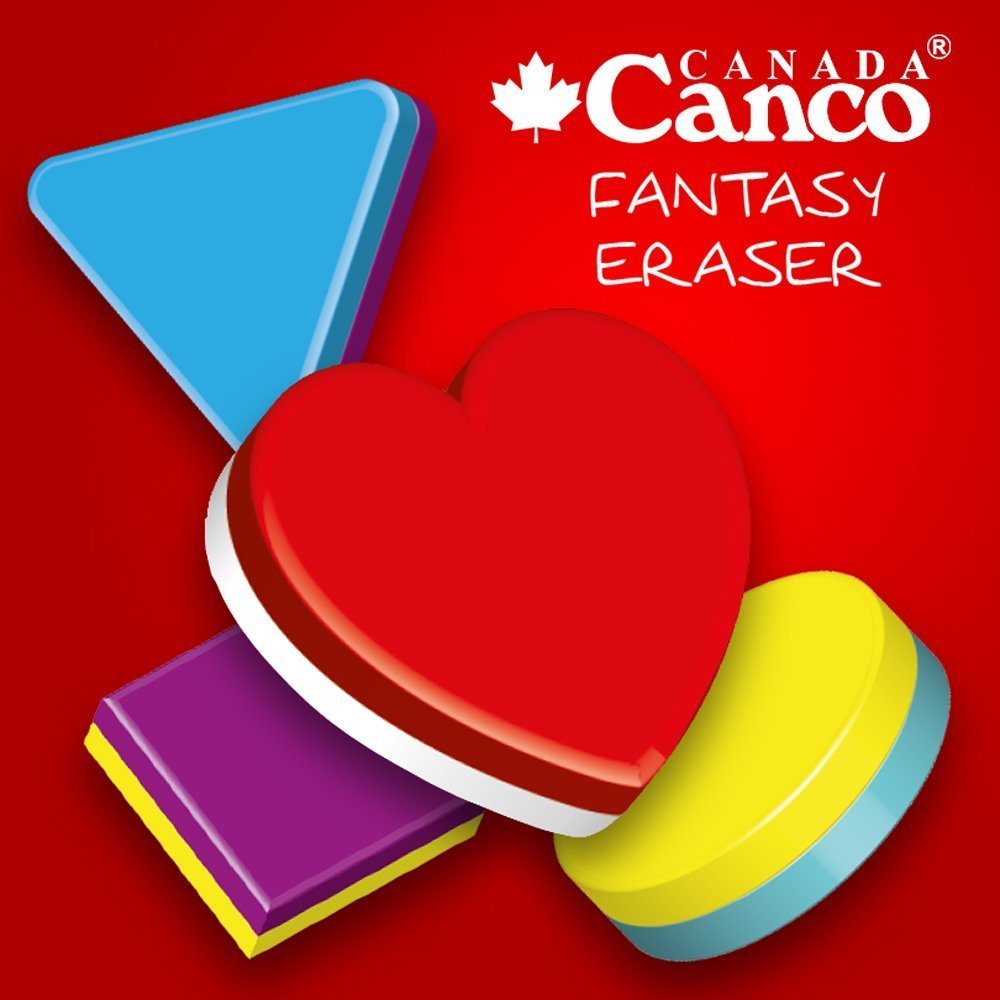 پاک کن فانتزی دو رنگ – Canco Canada