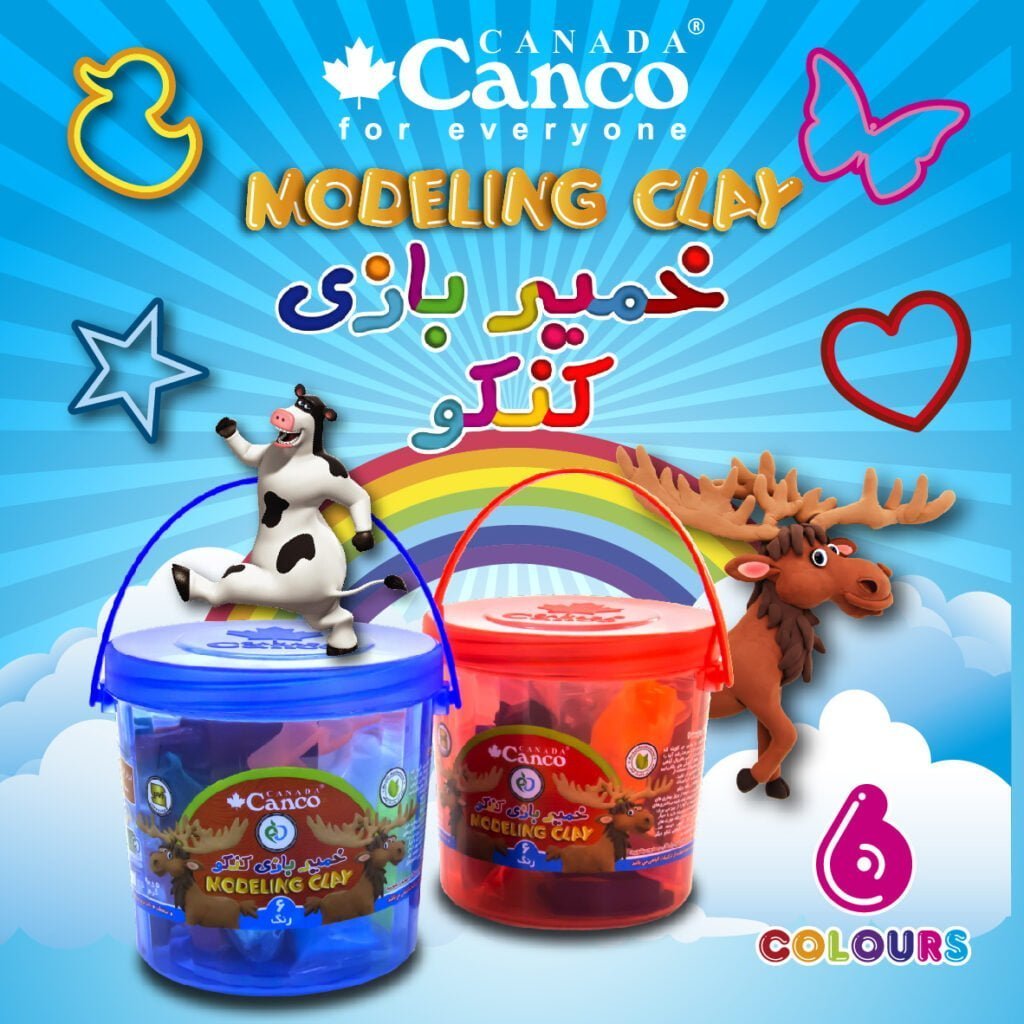 خمیربازی جار 6 عددی – Canco Canada